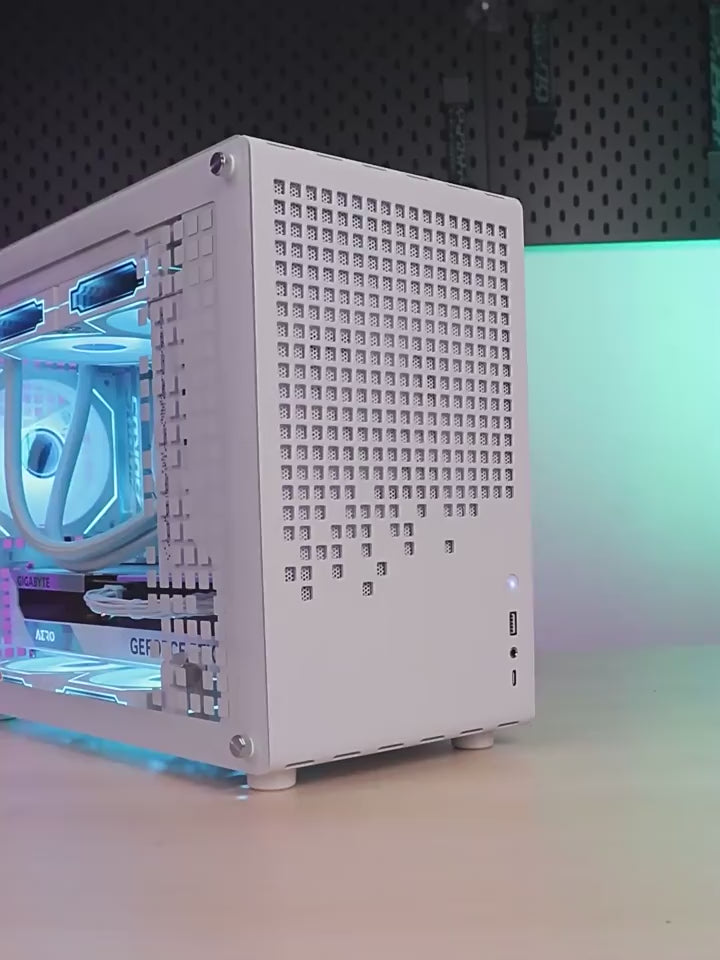 ITX Jonsbo Z20 White (7800X3D / RTX 4080S) – Coolerpower